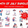 4th of July PNG Bundle, Digital Download, America PNG, 4th of July PNG ...