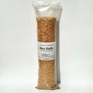 ORGANIC RICE HULLS - Dr. Mani's Magic - Container Gardening ...