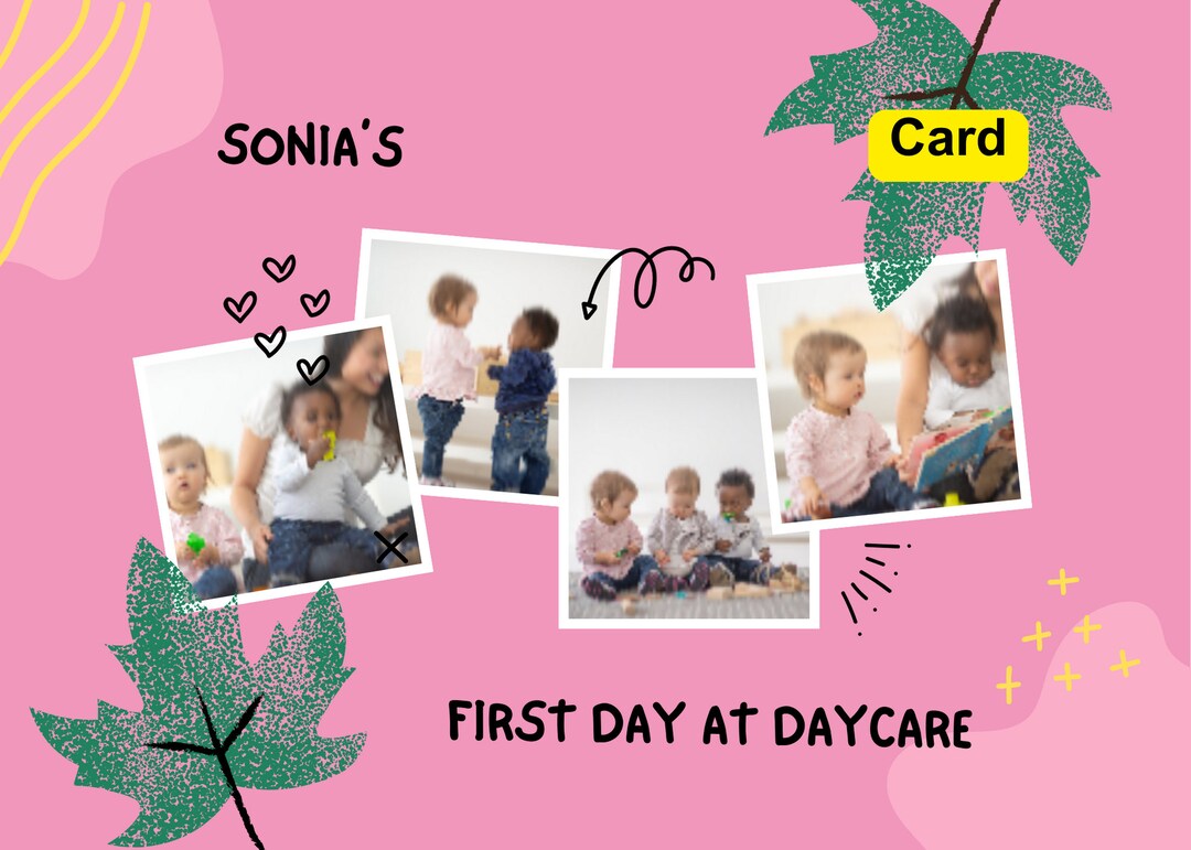 First Day Of Daycare Photo Collage Card Template Etsy first-day-of-daycare-photo-collage-card-template-etsy