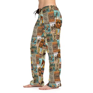 Vintage Cowboy Pajama Pants PJ Pants Western Pajamas Cowgirl Pajamas ...