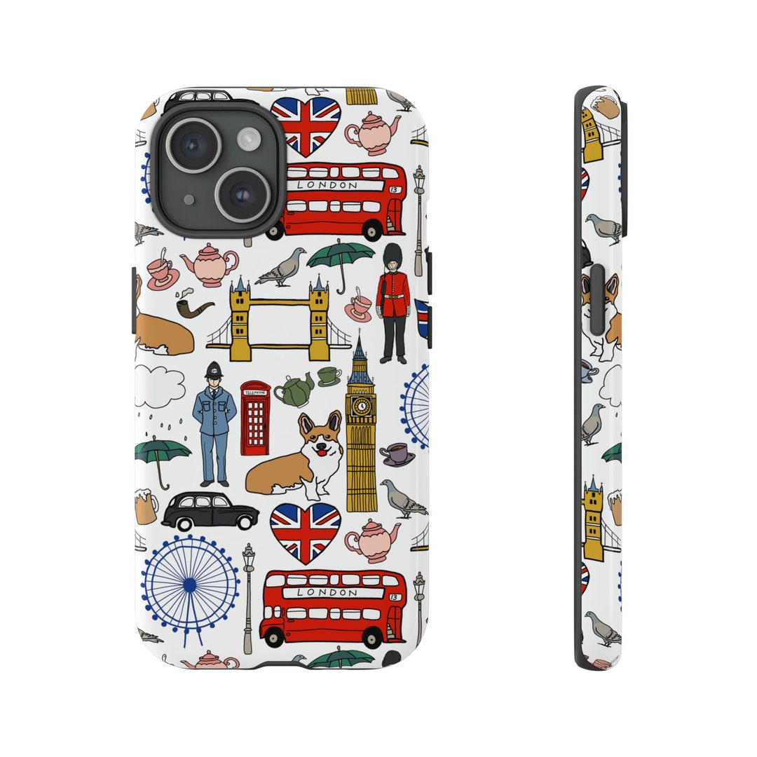 London Phone Case iPhone 15 Case British Phone Case English Gift London ...