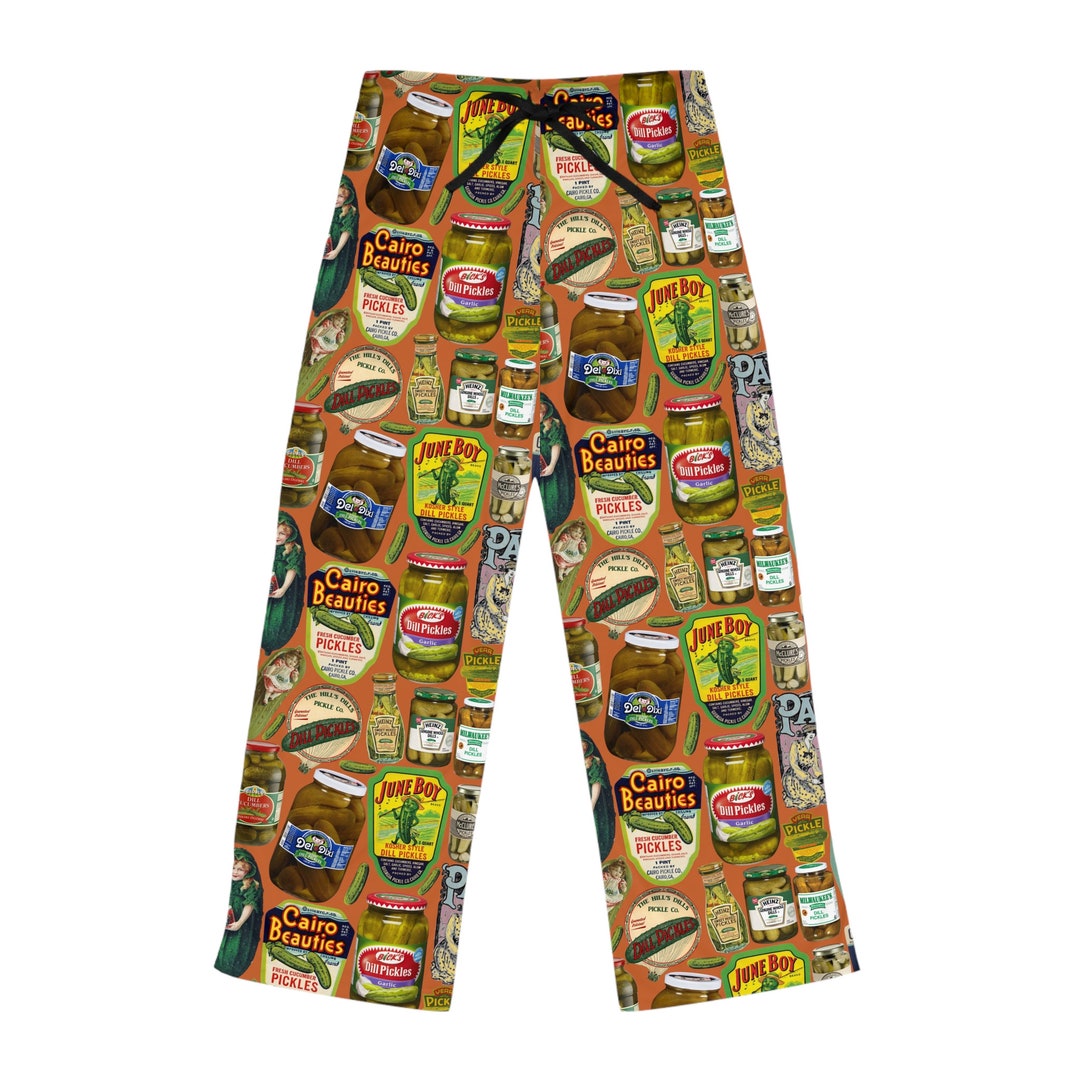 Vintage Pickles Pajama Pants Pickles Lover Gift Pickle Jar Gift for ...