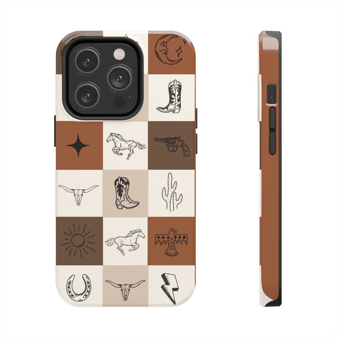Wild West Phone Case Neutrals Phone Case Western iPhone Case Retro ...