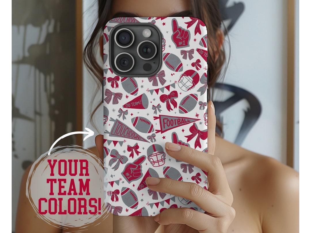 Custom Football Phone Case College Football Varsity College Sports Fan ...
