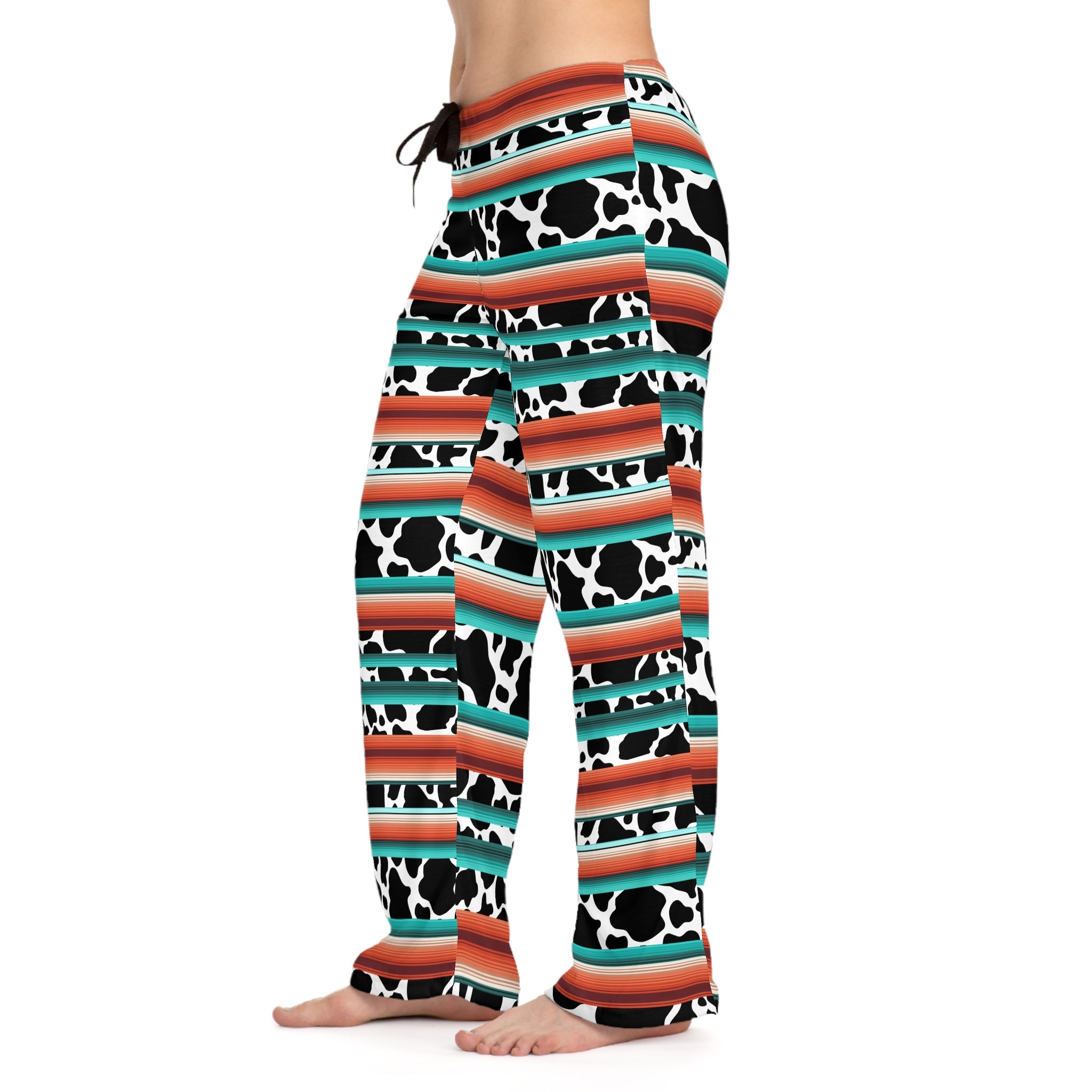 Cow Print Pajama Pants Serape Pajamas Western Pajamas Western - Etsy