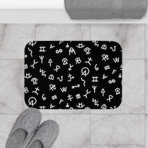 Cattle Brands Bath Mat Western Bath Mat Western Bath Rug Western ...