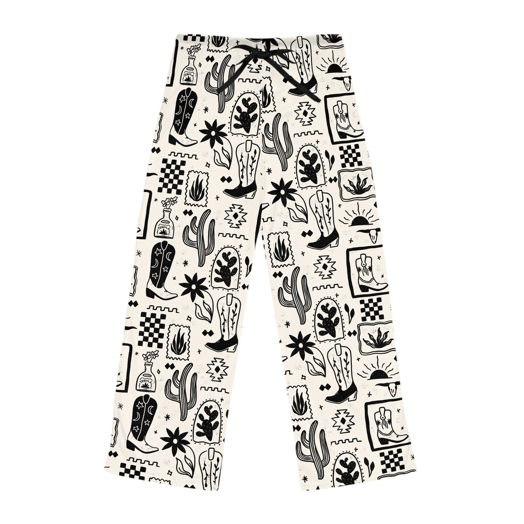 Boho Western Cowgirl Pajama Pants Trendy Women's Pajamas Gift for ...