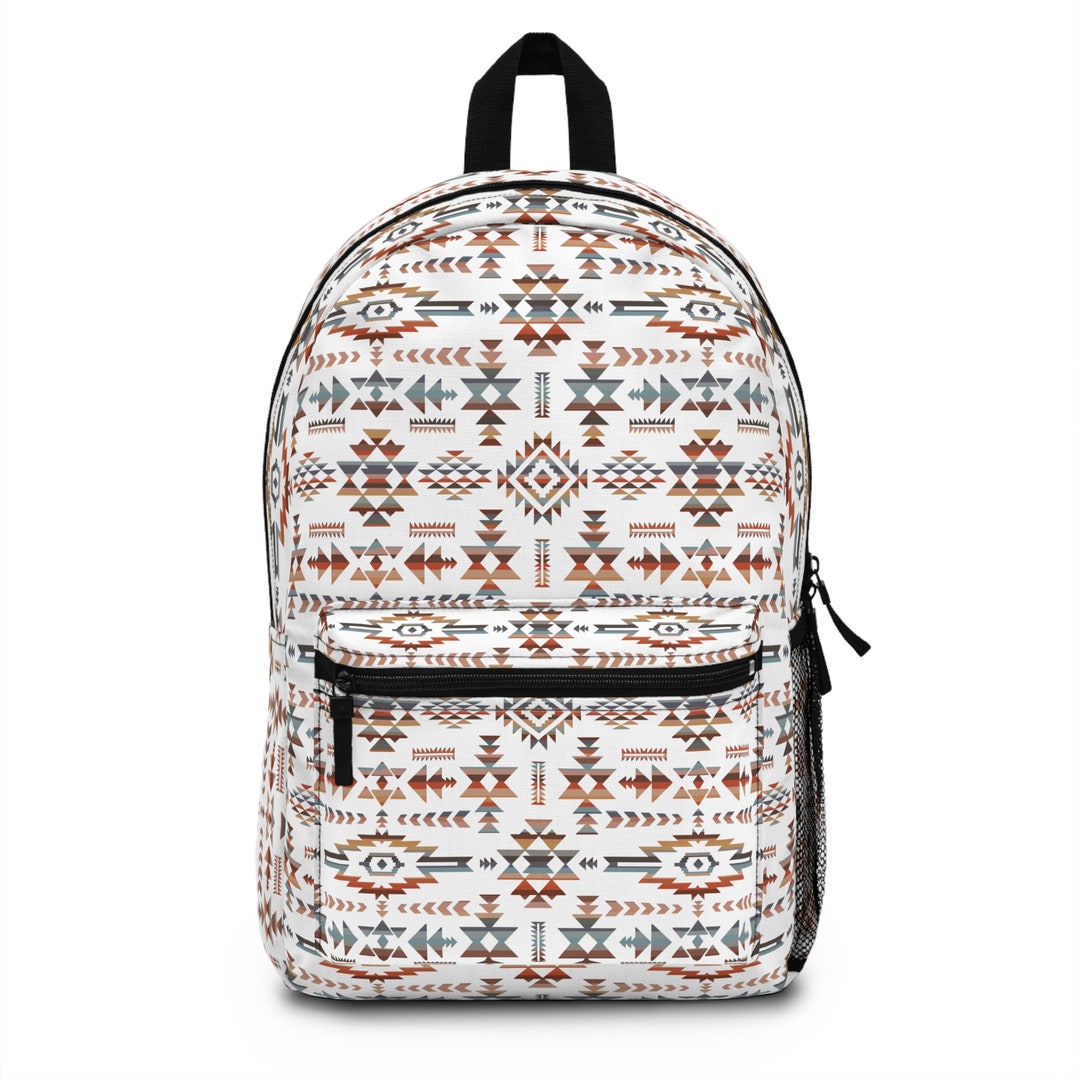 Aztec Backpack Western Bookbag Cute Travel Bag Trendy Gift School ...