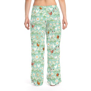 Chicken Pajama Pants Chicken Gift for Chicken Mom Chicken Lover Chicken ...