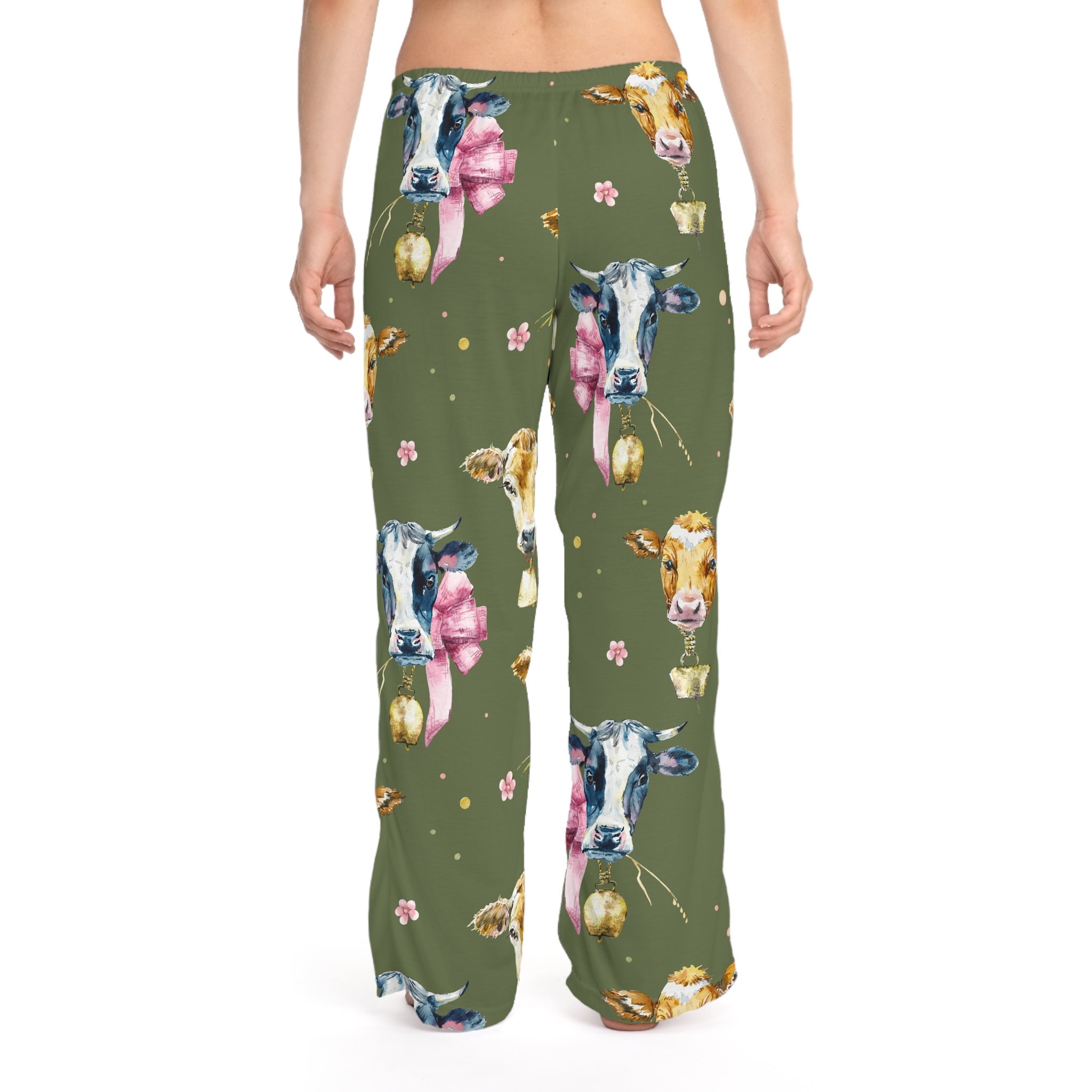 Cow Pajama Pants Western Pajamas Cow Lover Cow Gift Western - Etsy