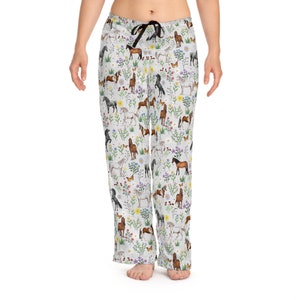 Horses Pajama Pants Horse Lover Gift Equestrian Gift Rodeo Gift Western ...