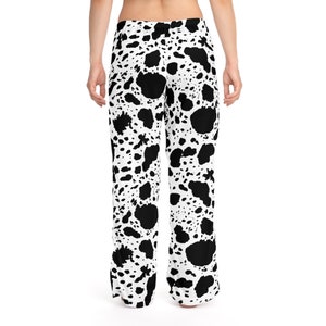 Cow Print Pajama Pants Cow Gift for Cow Mom Cow Lover Western Pajamas ...