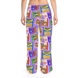 Ramen Noodles Pajama Pants Women's Ramen Lover Instant Noodles Funny ...