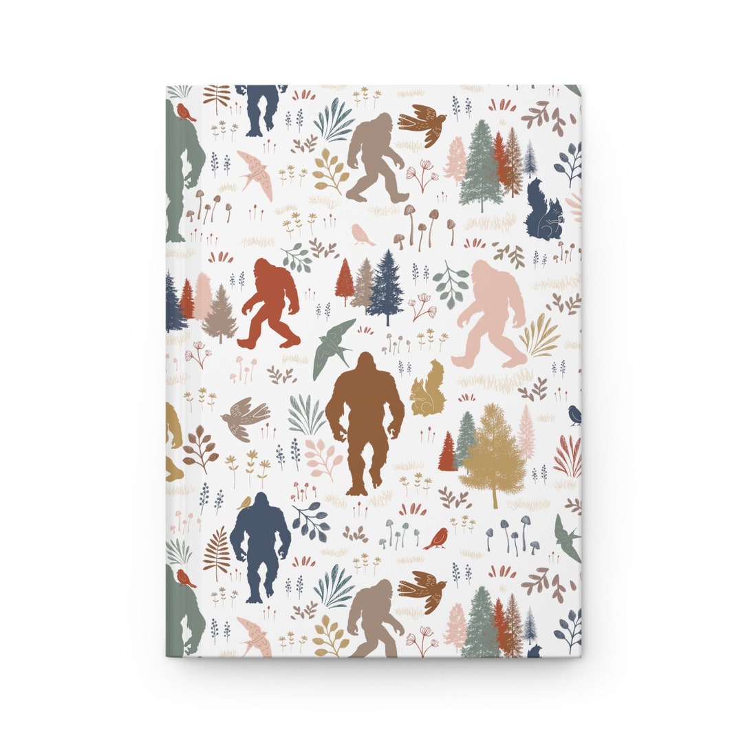 Bigfoot Journal Hardcover Journal Sasquatch Journal Bigfoot Gift Funny ...