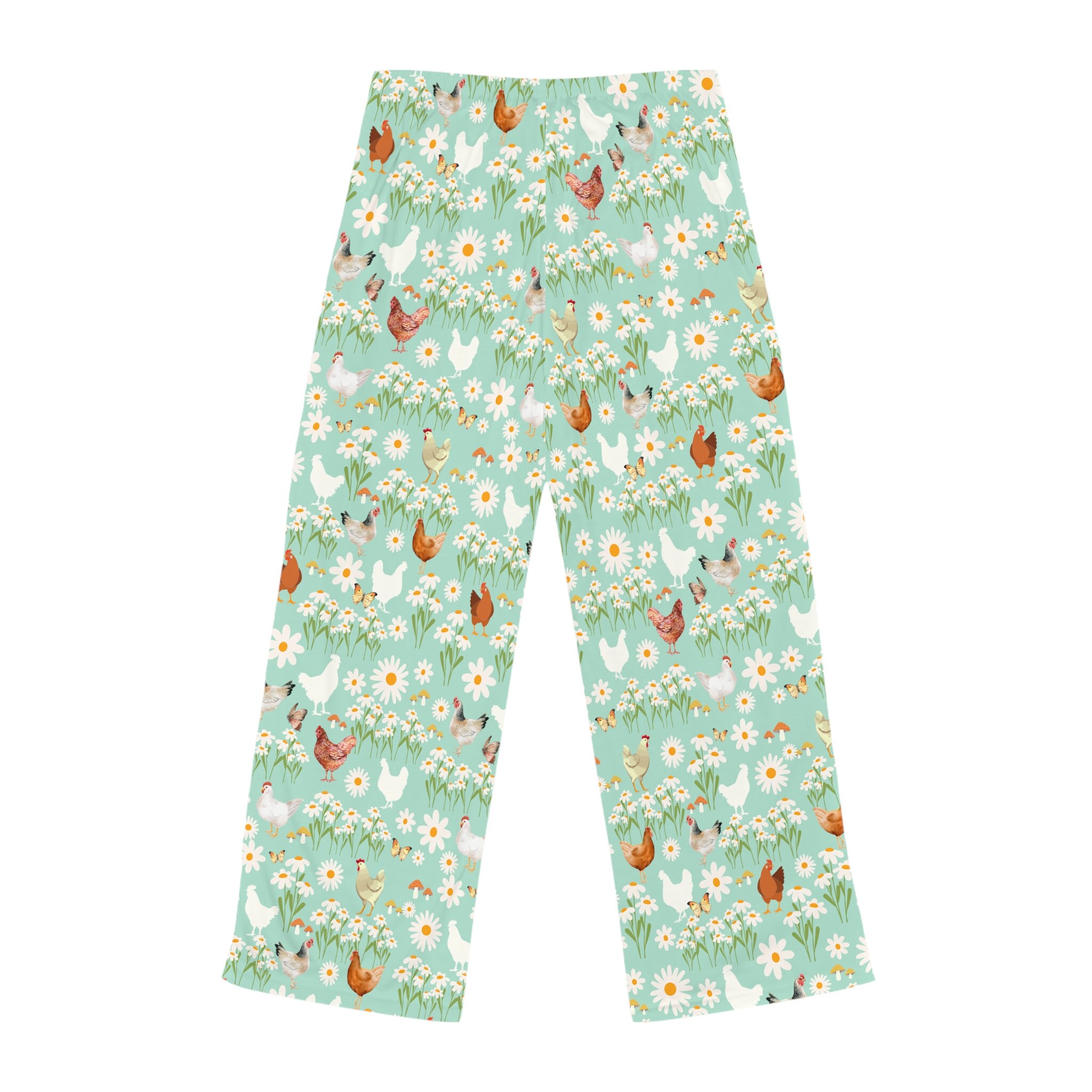 Chicken Pajama Pants Chicken Gift for Chicken Mom Chicken Lover Chicken ...