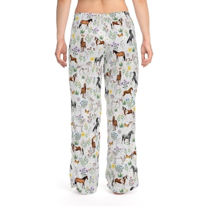 Horses Pajama Pants Horse Lover Gift Equestrian Gift Rodeo Gift Western ...