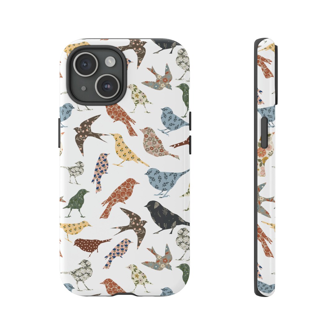 Birds Phone Case iPhone 15 cas Bird Lover Gift Cottagecore Esthétique ...
