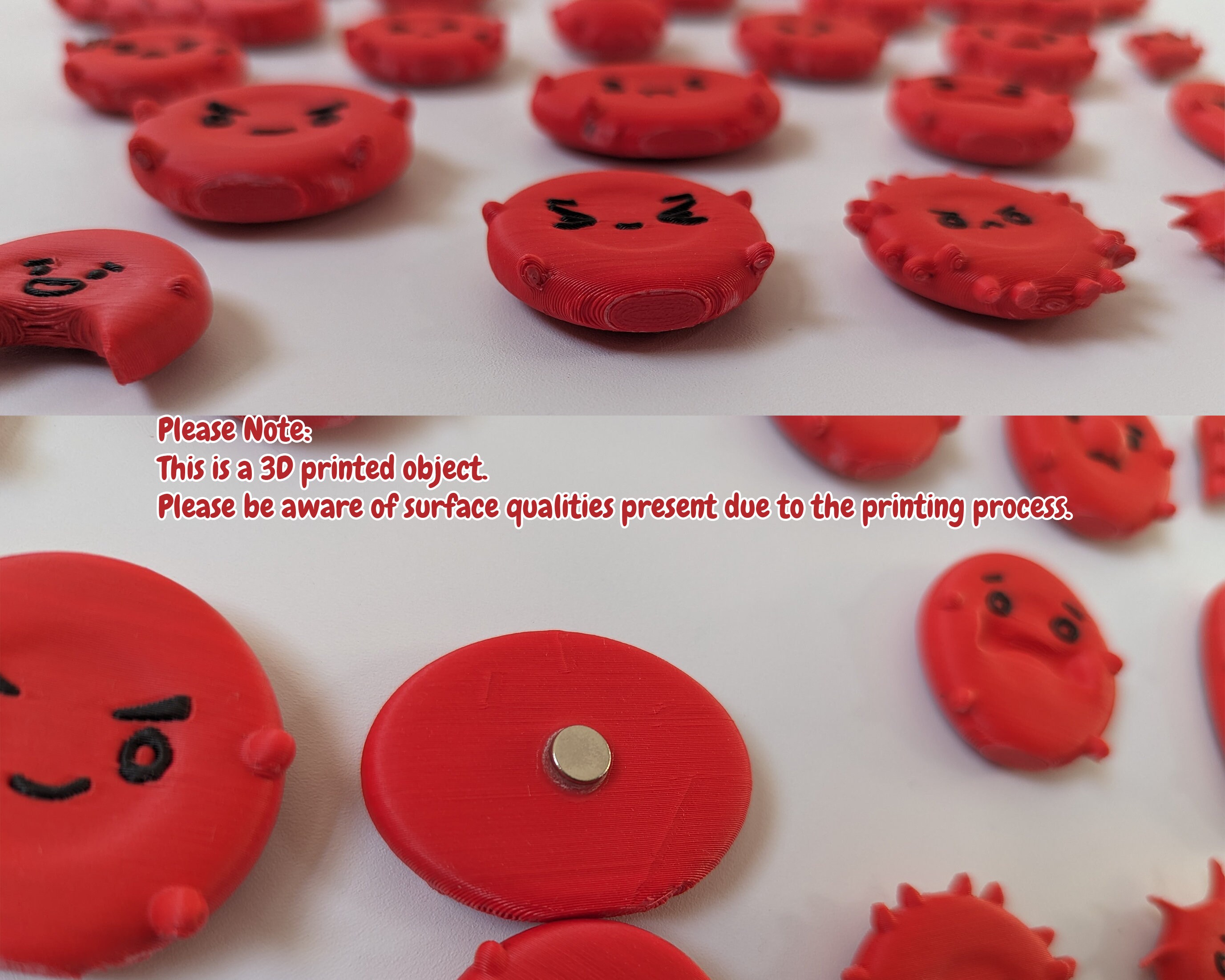 Red Blood Cell Morphology Magnets – 3D Printed Hematology Lab Decor - Etsy