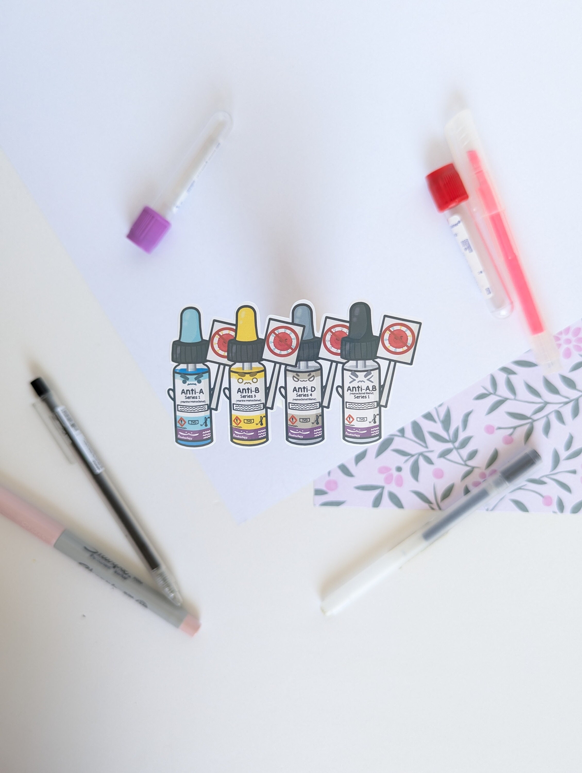 Anti-antigen Antibody Protest Vinyl Sticker – Transfusion Medicine Lab ...