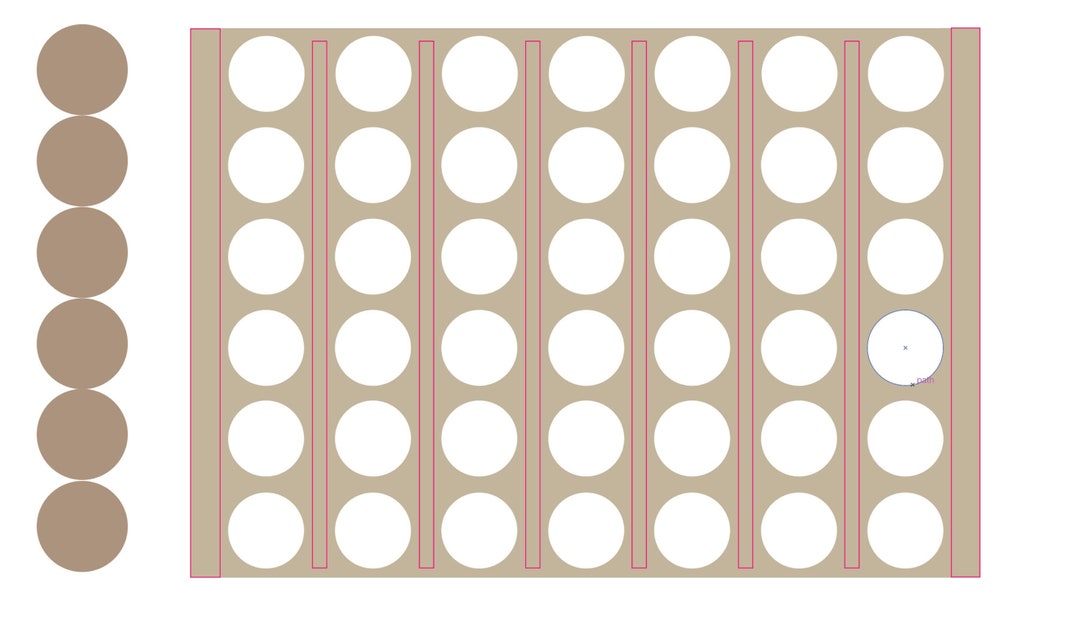 Large Connect Four Plans ( With Combination Box Stand ) - Etsy