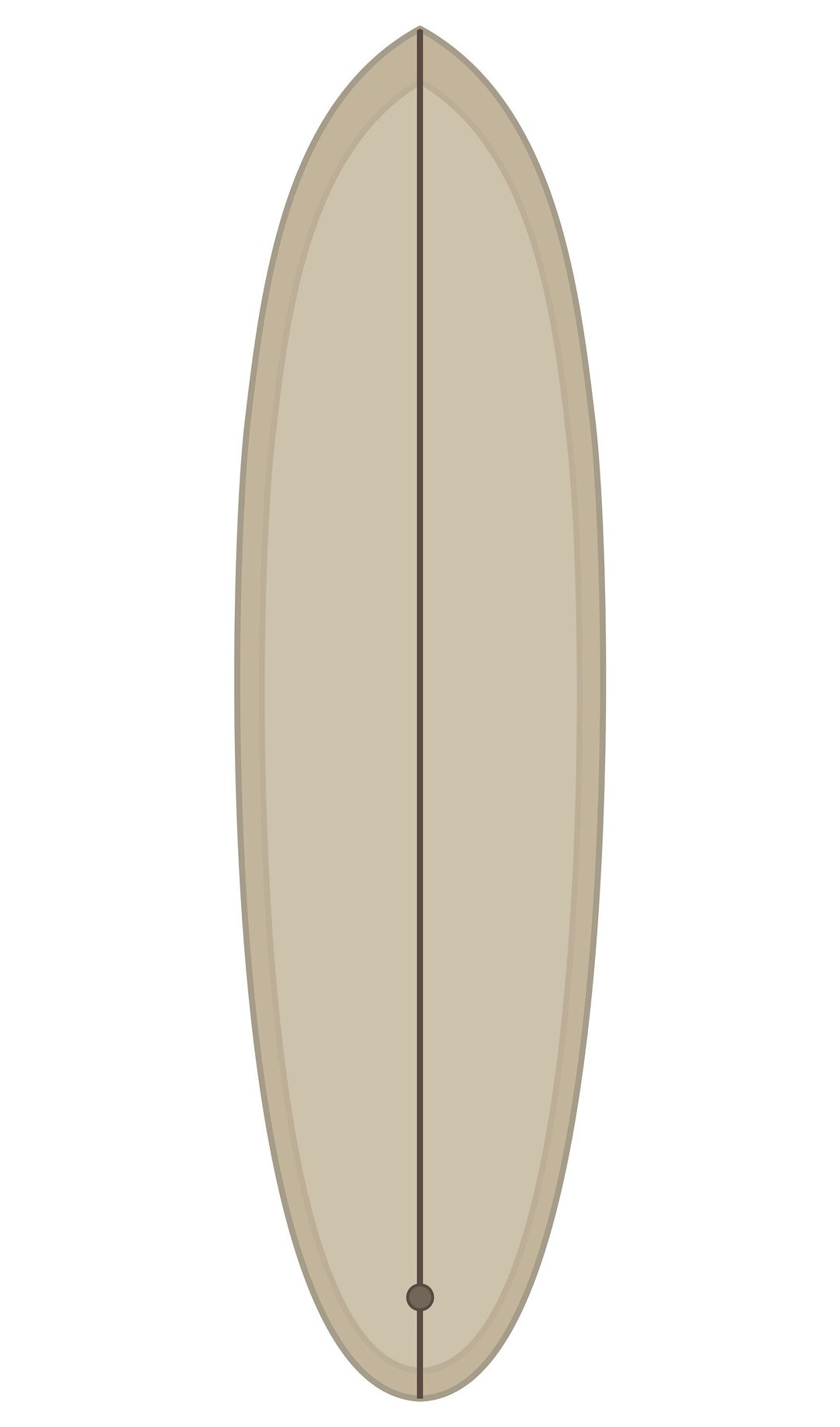 Large 6' Surfboard Template - Etsy