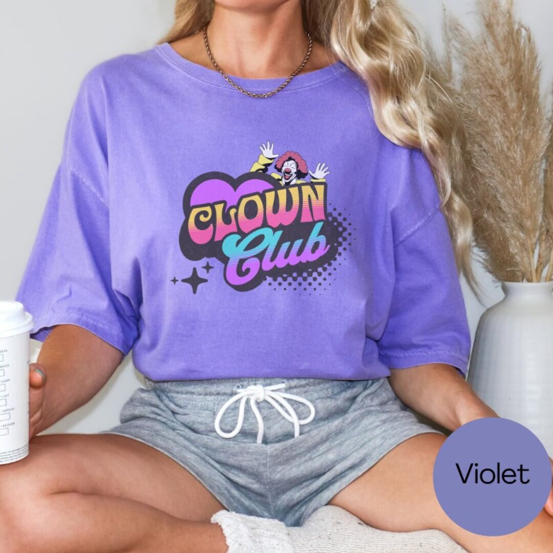 Y2K Clowncore Shirt Gift for Boyfriend Clowncore Clothing Clown Top ...