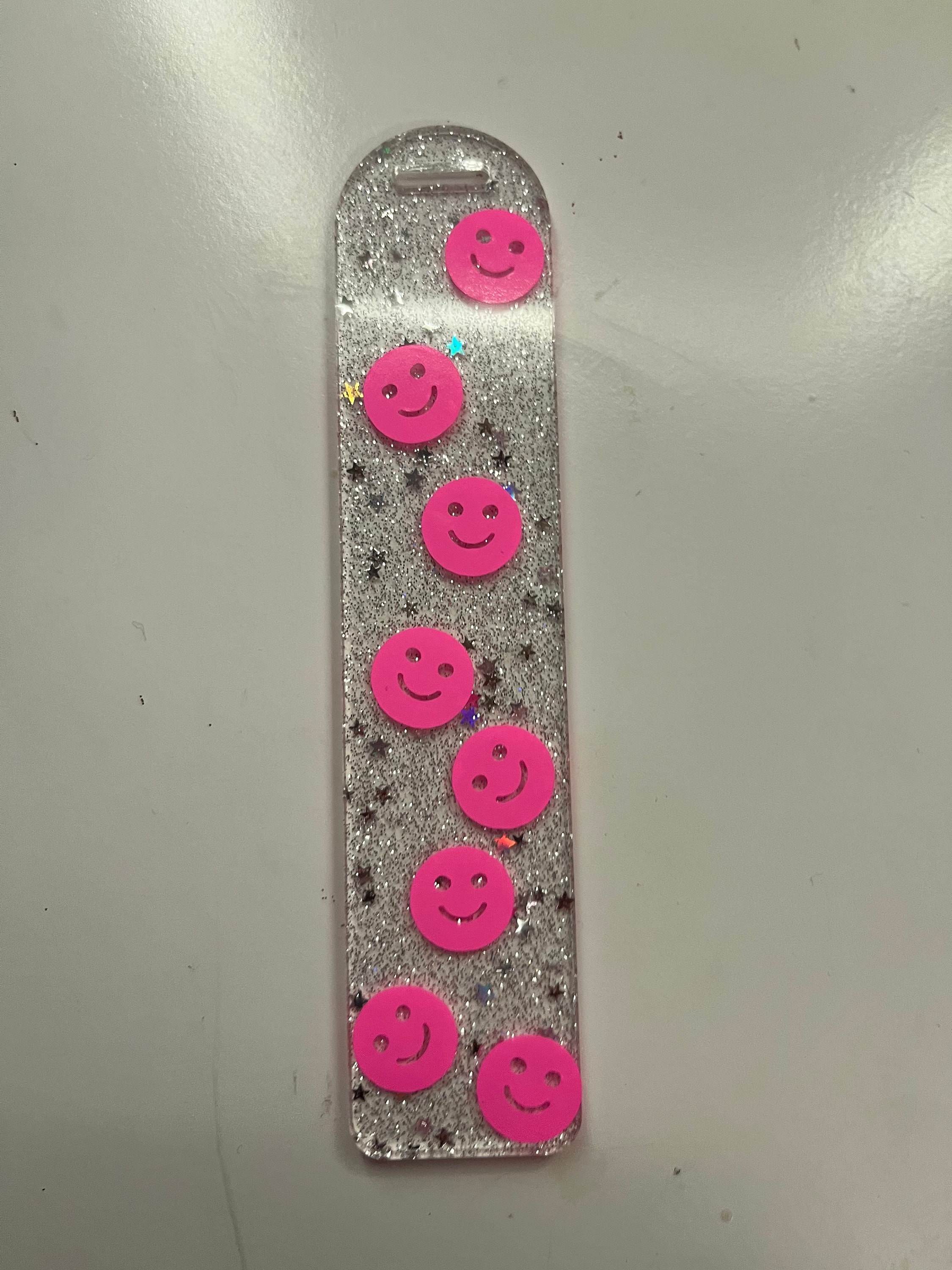 Smiley Face Bookmark - Etsy