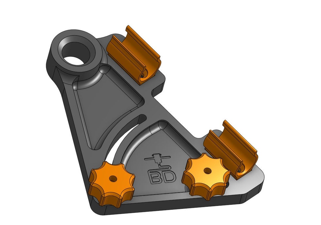 Stake-n-stow Rail Mount for 7/8" Stake Out Poles - Etsy