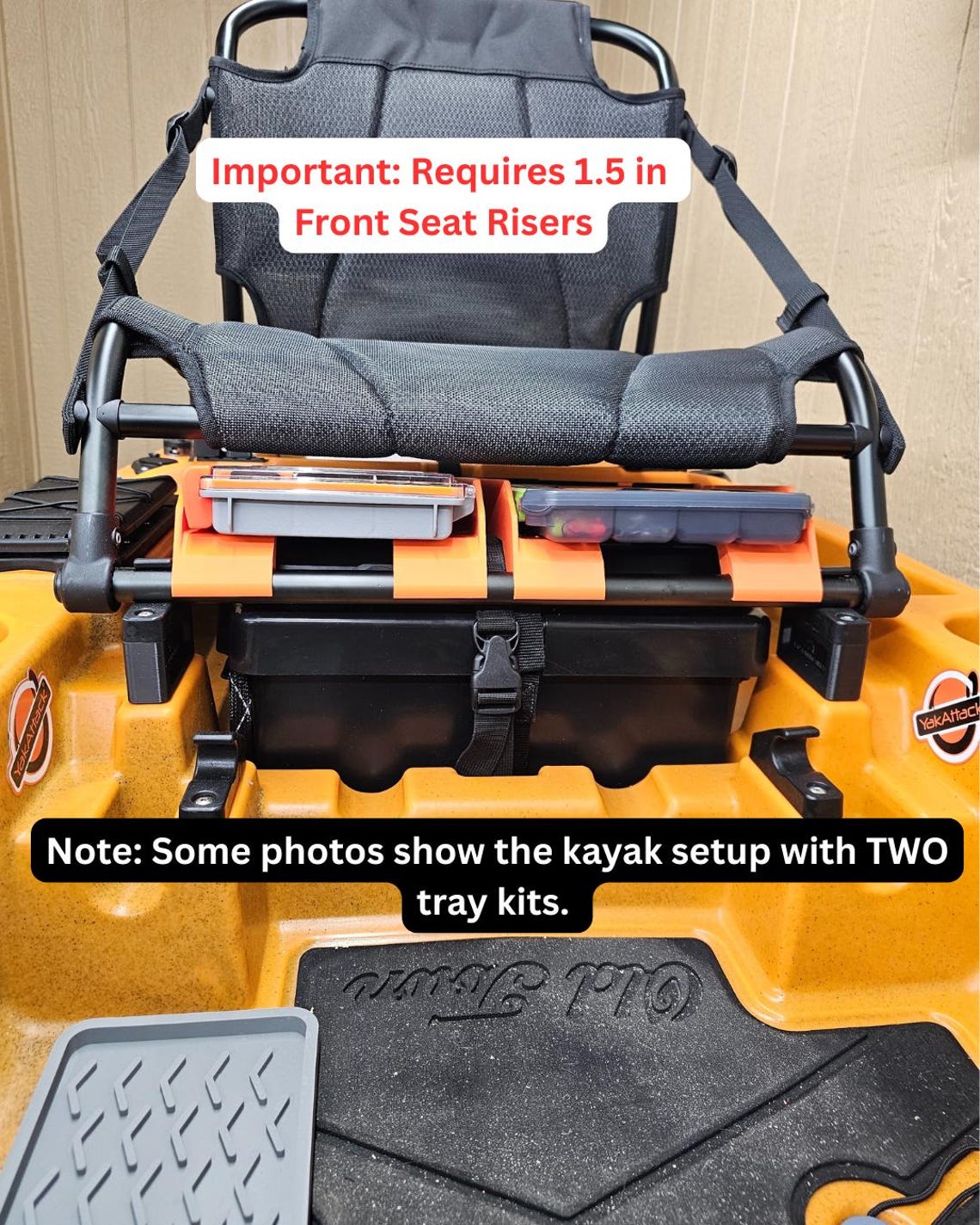 Old Town Kayak Under Seat Tackle Box Trays for the Autopilot Models - Etsy