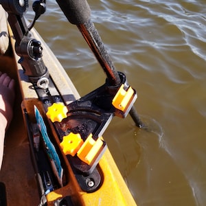 Stake-n-stow Rail Mount for 7/8" Stake Out Poles - Etsy