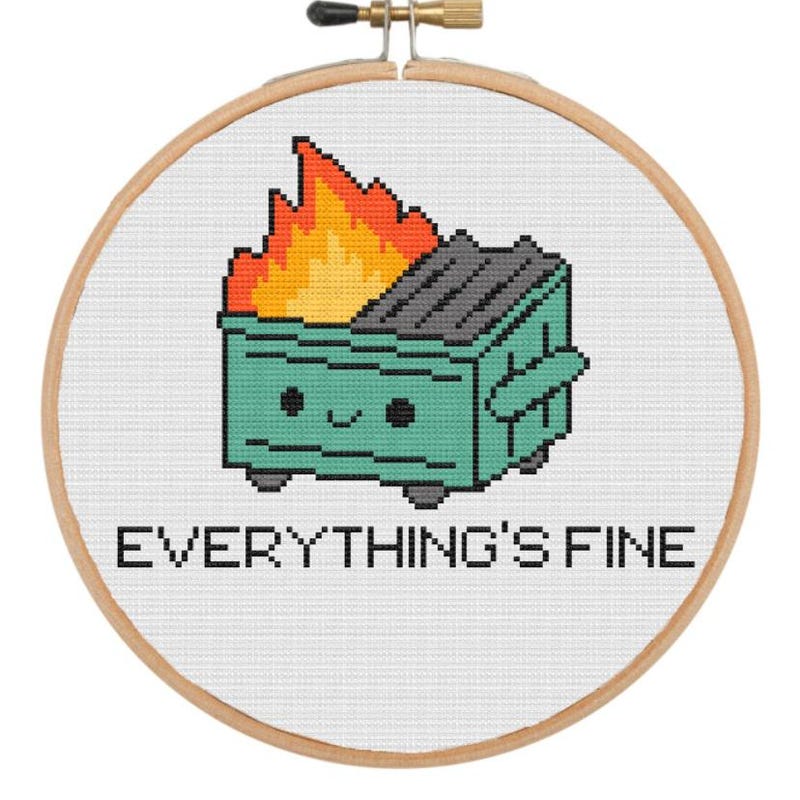 Meme Cross Stitch Pattern - Etsy