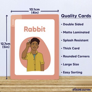 200 Auslan Flash Cards - Learn Australian Sign Language - Etsy