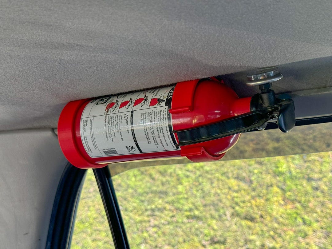 4runner Fire Extinguisher Mount: 3rd/4th Gen, ASA Plastic, Off-road ...