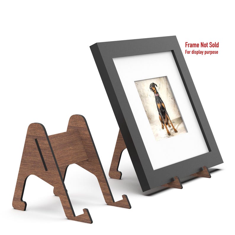 Wooden Multi‑purpose Easel Stand Desktop Display Holder With Optional ...