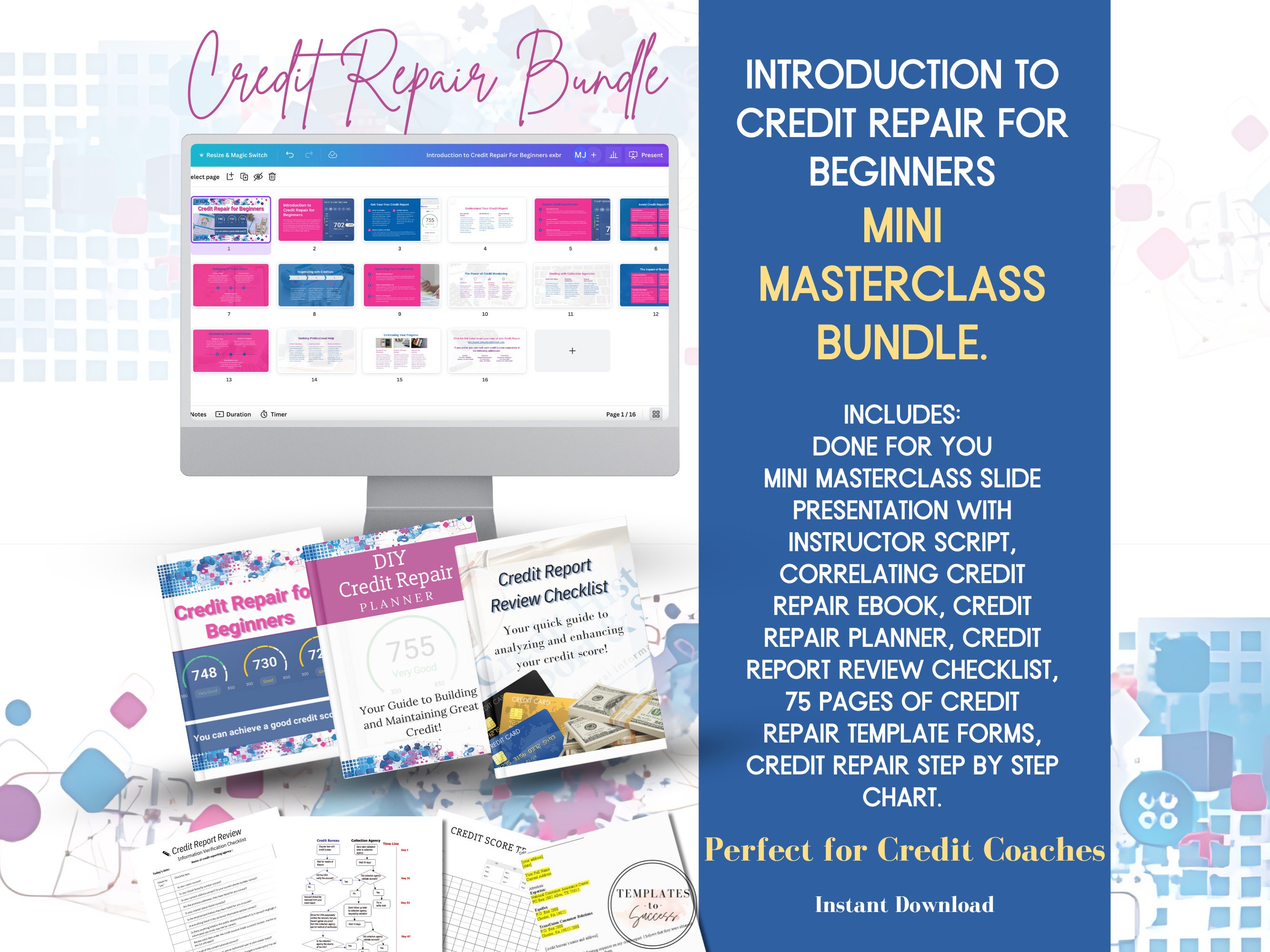 Done for You Credit Repair Masterclass Bundle|credit Repair Course ...