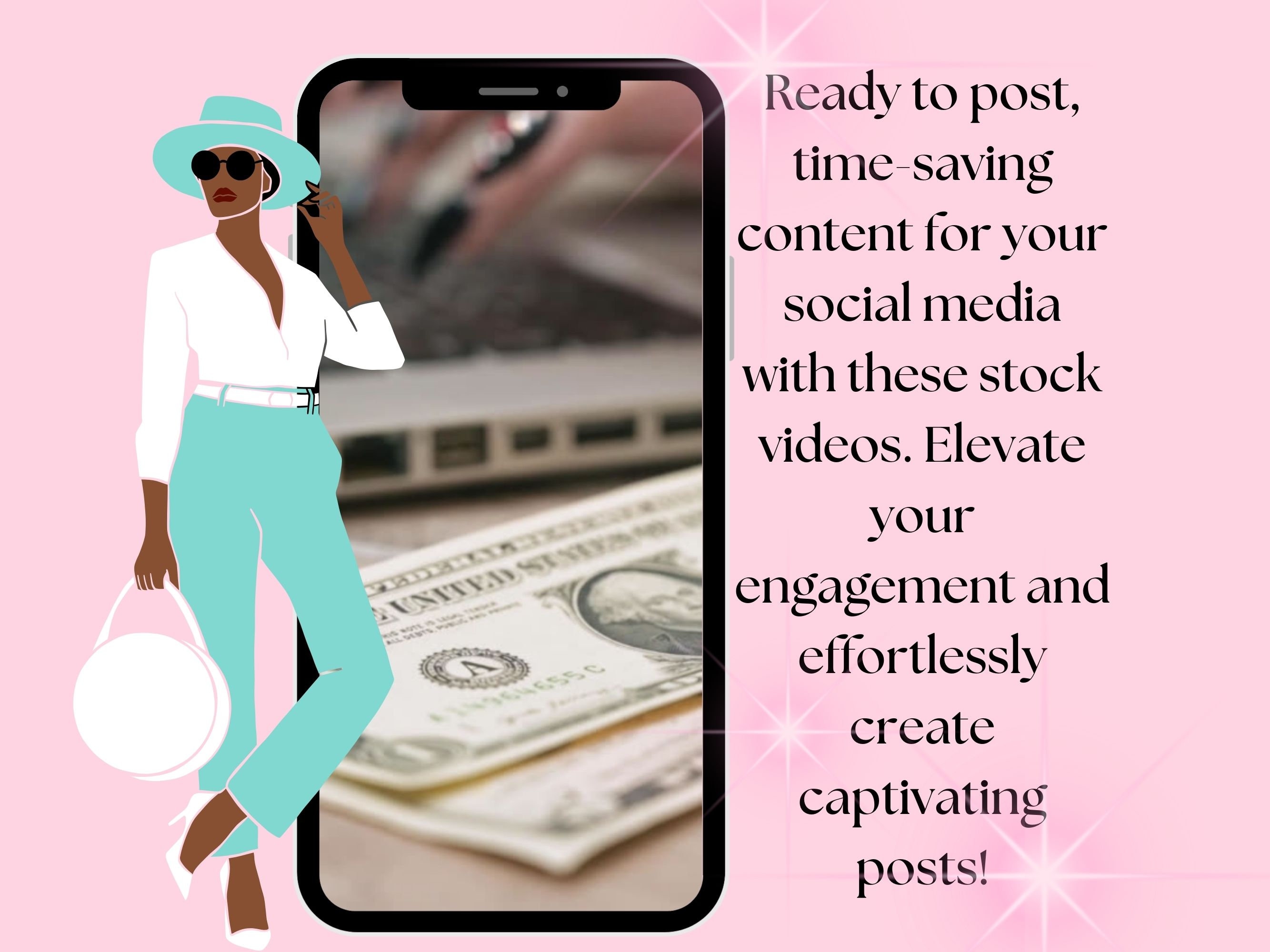 Faceless Social Media Videos Finance and Money|melanin|dfy Faceless ...