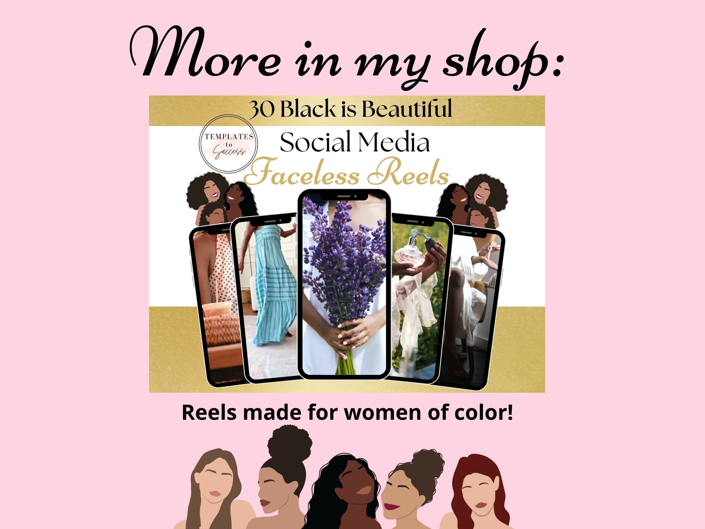 Faceless Social Media Videos Finance and Money|melanin|dfy Faceless ...