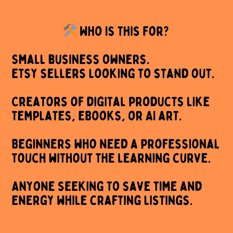 Etsy Listing and Description Generator, Write Seo Optimized Product ...