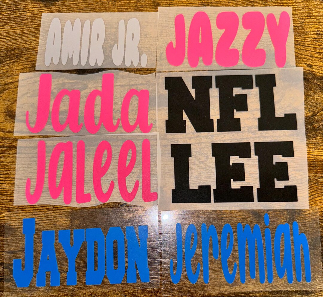 Custom Vinyl Decal, Personalized Decal, Build Your Own Decal, Custom ...