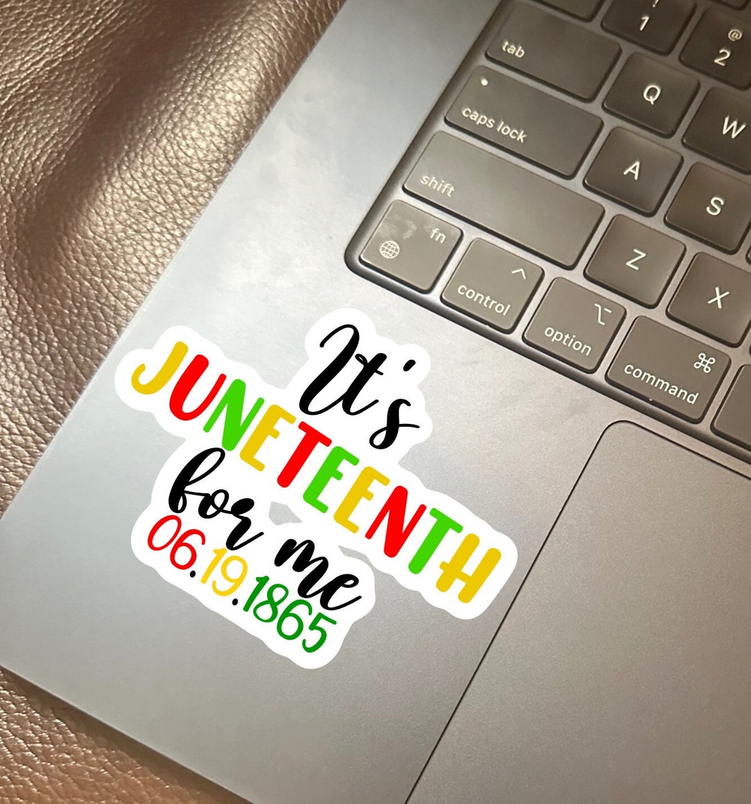 Juneteenth Sticker, Black History Celebratory Sticker, Black Girl ...