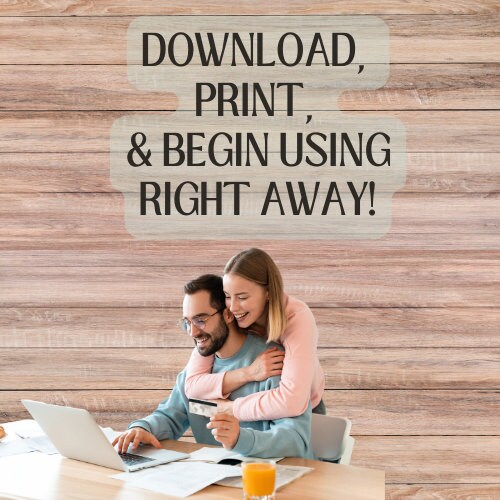 Simple Printable Cleaning Guide Schedule for a Tidy Home - Pre-filled ...