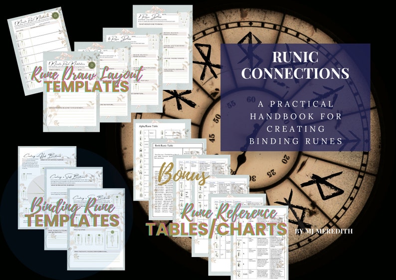 Runic Connections Handbook: Elder Futhark Binding Runes (PDF Book) - Etsy