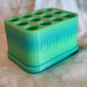 Custom Syringe Holder/drying Rack Made to Order. Customized With Your ...