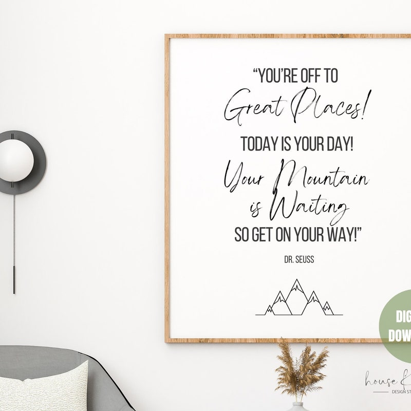 Dr Seuss Poster - Etsy