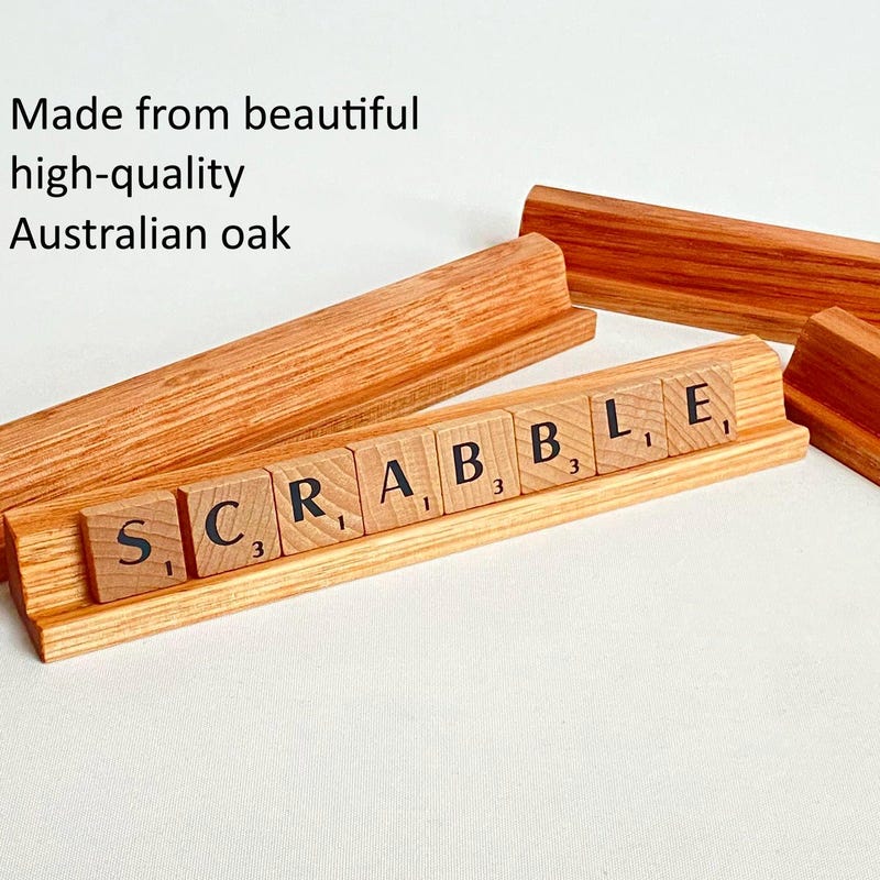 Scrabble Tile Racks - Etsy