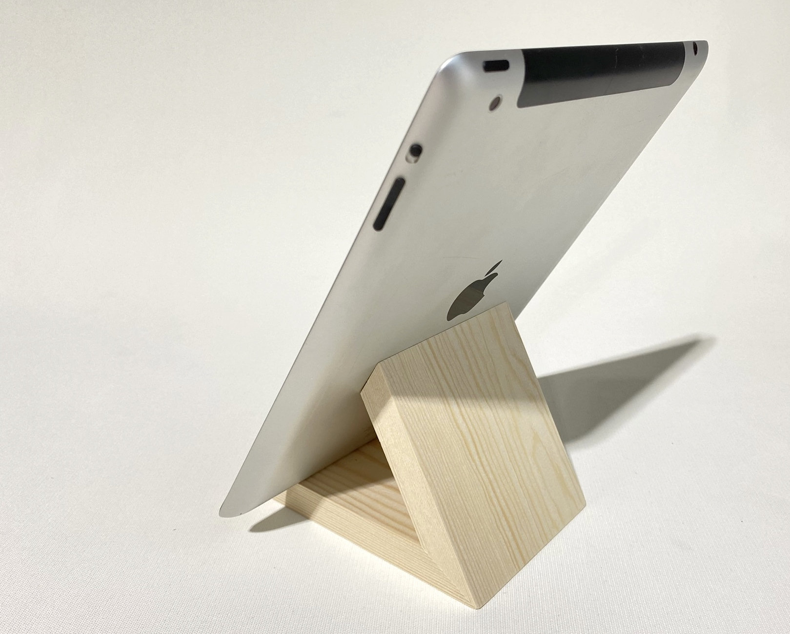 Wooden phone/tablet stand — Cubular