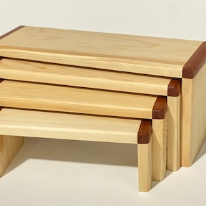 Wooden Nesting Shelves - Etsy