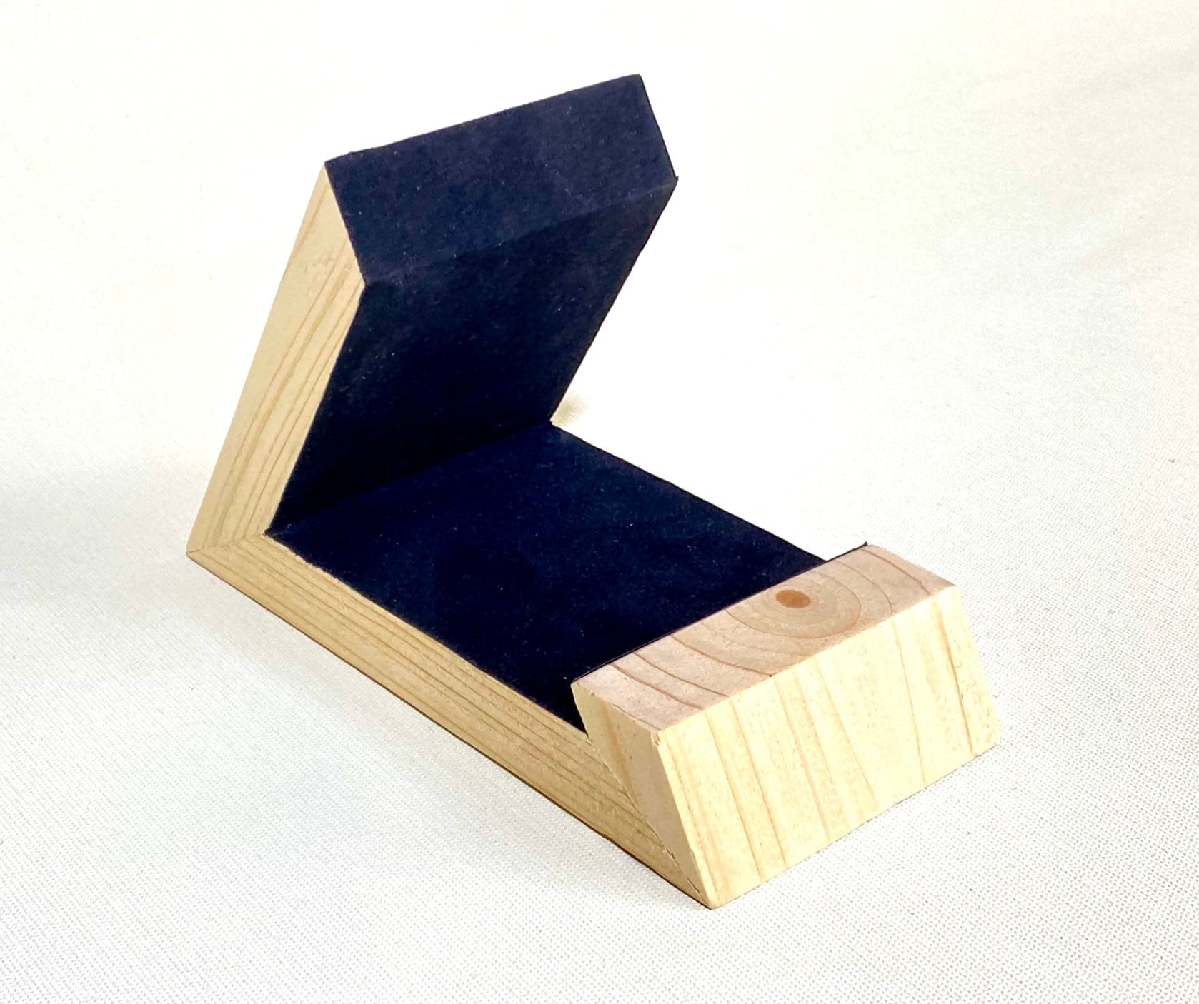 Wooden phone/tablet stand — Cubular