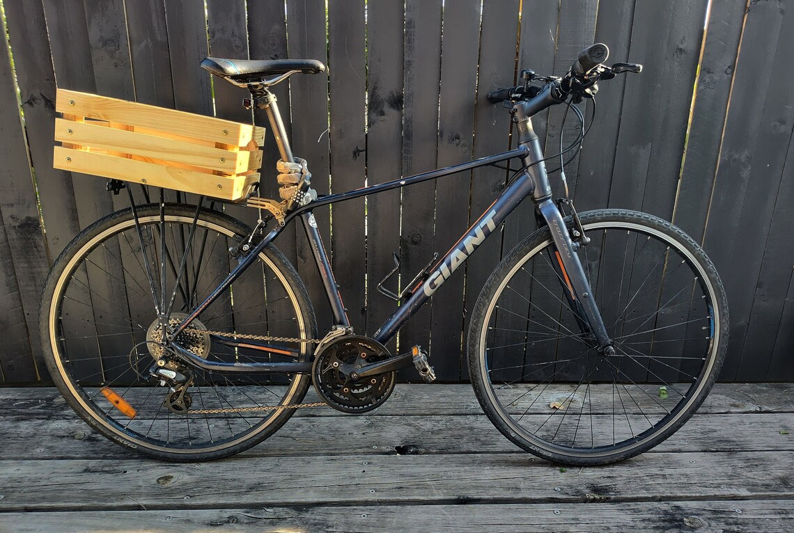 Wooden Bike Crate - Etsy Canada