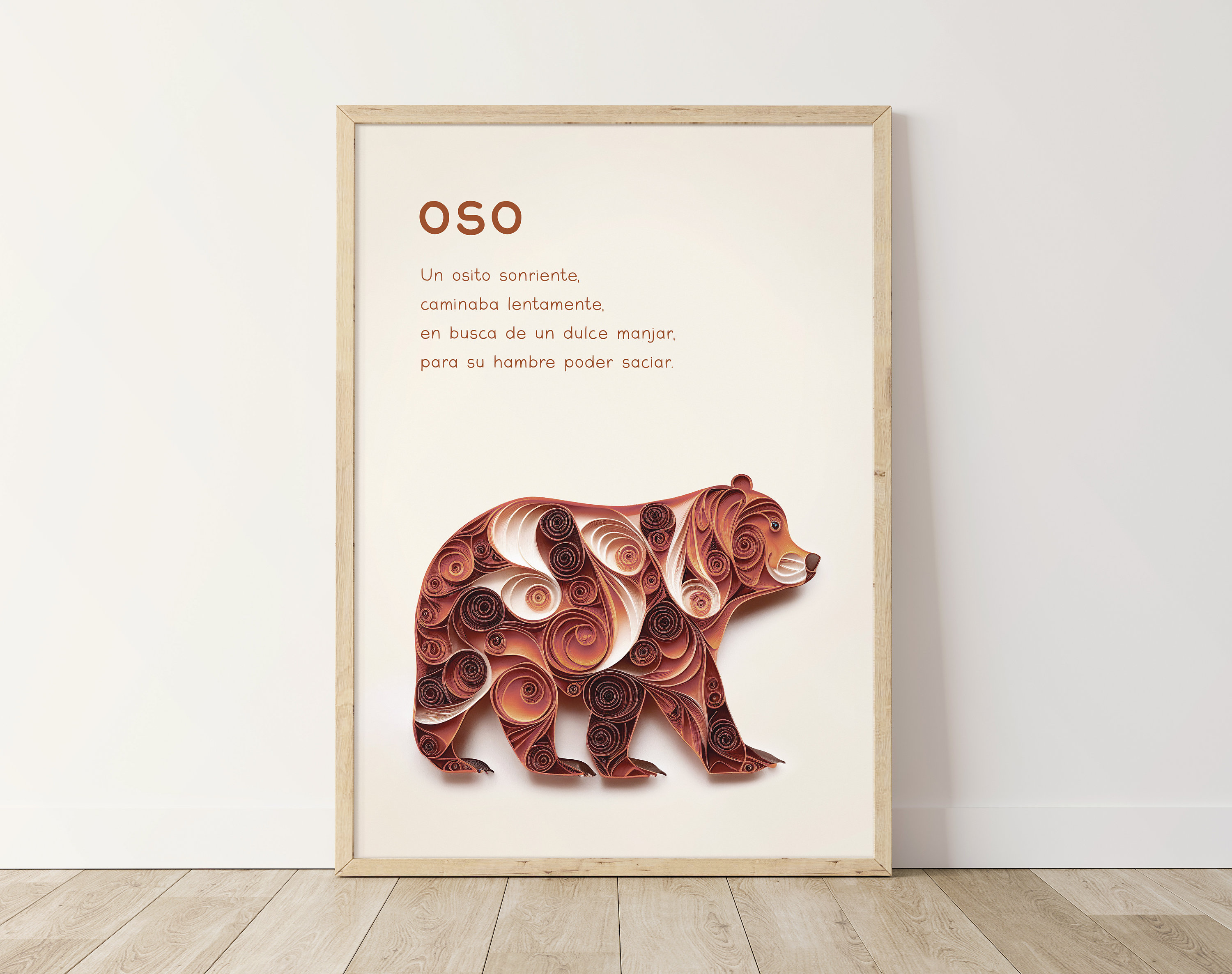 Set De 5 Animales Con Poemas En Español Spanish Poems Bilingual Nursery ...